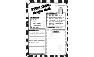 STEM Task: Floating Layers by Teach Simple