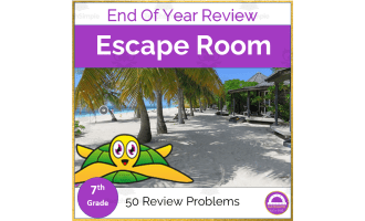 Back to School 6th Grade Math Review Activity | Digital Escape Room by ...