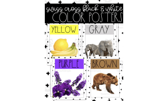 Swiss Cross Birthday Chart by Teach Simple