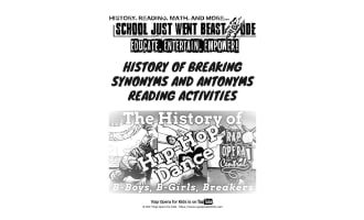 Syllable Activities: The History of Hip Hop Dance | Nonfiction Passage ...