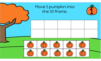 Ten Frame, 1-10, Apple Theme, No Prep, Distance Learning, Worksheets by ...