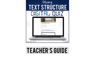 Interpreting Words + Phrases Digital Quiz by Teach Simple