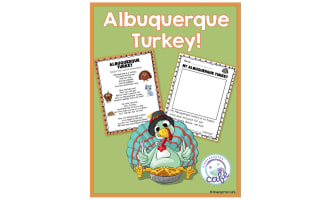 Thanksgiving Turkey Subtraction Worksheet by Teach Simple