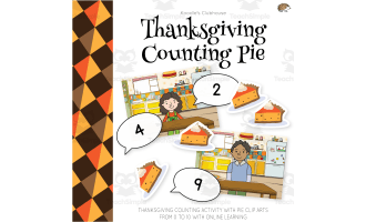 Thanksgiving Telling Time Worksheets by Teach Simple