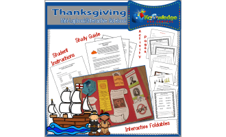 Pocahontas Mini-Lapbook / Interactive Notebook - EBOOK by Teach Simple