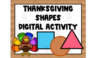 Thanksgiving Identifying Numbers 1-10 Digital Activity by Teach Simple