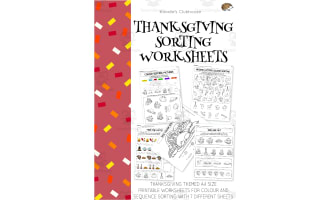 Thanksgiving Fun Writing Worksheets by Teach Simple