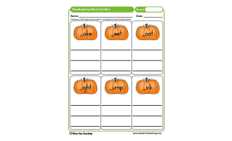 Fact Families Worksheet by Teach Simple
