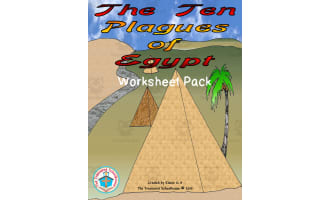 The 10 Plagues of Egypt Cards + Sequence Mat (Color Version) by Teach ...