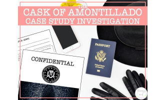 The Cask of Amontillado Digital Escape Room by Teach Simple