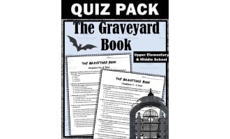 "The Graveyard Book" Task Cards: Match Quote to Theme by Teach Simple