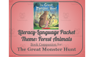 The Wonky Donkey: Language-Literacy Book Companion Packet by Teach Simple