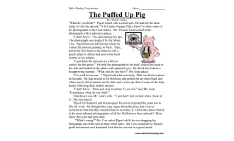 Connie's Zoo Visit - Reading Comprehension Worksheet by Teach Simple