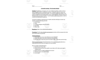 Science Action Labs Sciencing: Learning About the Scientific Method by ...