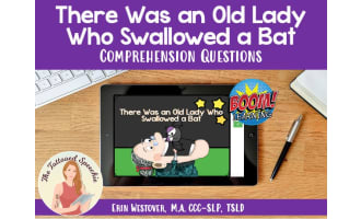 There Was An Old Lady Who Swallowed A Bell Book Companion - BOOM Cards ...