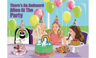 There’s An Unknown Alien In The Hospital (3-7 years) by Teach Simple