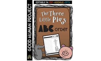 Three Little Pigs Bitmoji Slide | Google Classroom Interactive Activity ...