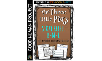 Cinderella Story Retelling w/ Graphic Organizers by Teach Simple
