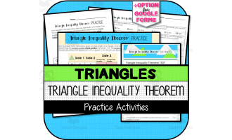 Triangle Inequality Theorem Activity with Scaffolded Notes by Teach Simple