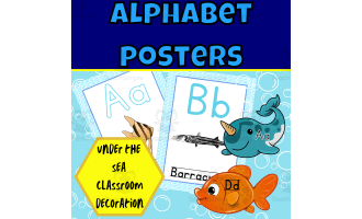 Under the sea number posters by Teach Simple