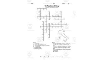 Johannes Gutenberg Crossword Puzzle by Teach Simple