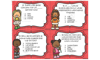 The United States in World War I Reading Packet by Teach Simple