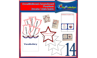 U.S. Constitutional Amendments Basics Interactive Foldable Booklets ...
