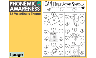 Valentine's Day Read Sentences Worksheet by Teach Simple