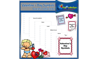 Valentine's Day Lapbook / Interactive Notebook - EBOOK by Teach Simple
