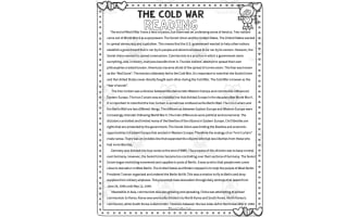 The Cold War Boom Cards by Teach Simple
