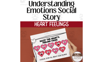 Valentine's Day Themed Feelings Posters and Emotions Chart by Teach Simple