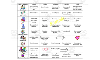 Winter Week-Long Lesson Plan Template by Teach Simple