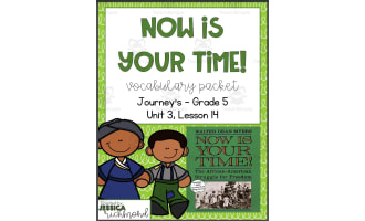 Vocabulary Packet -Journey's 5th grade - Unit 4 Lesson 16 by Teach Simple