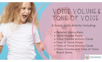 Voice Volume and Tone of Voice Activities by Teach Simple