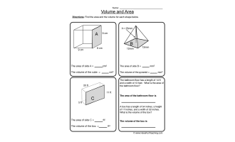 Volume Conversions Worksheet by Teach Simple