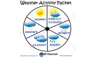 Meteorologist and Weather Reporter No Prep Activity Packet and ...