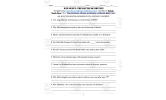 A Brief History of the Pinkertons | Comprehension Question Worksheet by ...