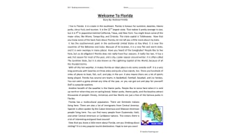 The Buckeye State Reading Comprehension Worksheet by Teach Simple