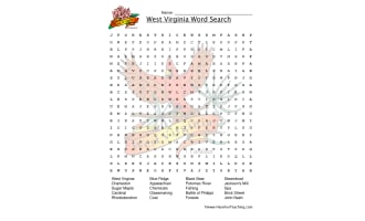 Virginia Worksheet by Teach Simple