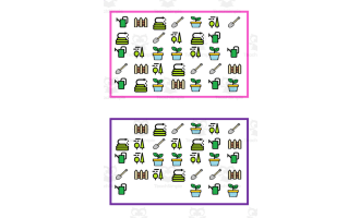 What is missing? Vocabulary Boards - COLOR SET 36 by Teach Simple