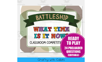 What Time Is It Now Jeopardy Classroom Game by Teach Simple