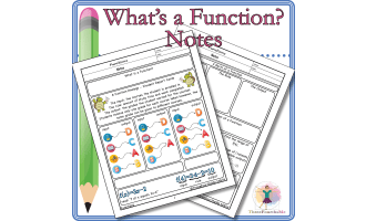One-to-One Functions: Scaffolded Notes by Teach Simple