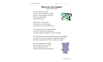 Drawing Triangles Worksheet by Teach Simple