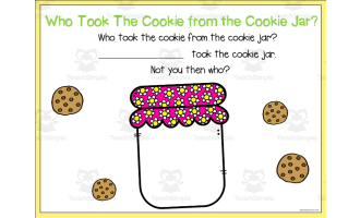 Action Song Game: Who Stole the Cookie From the Cookie Jar by Teach Simple