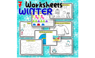 Winter Games Alphabet Tracing Worksheets - EBOOK by Teach Simple