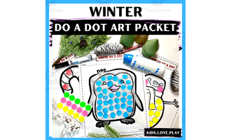 Spring Do A Dot Art Packet by Teach Simple