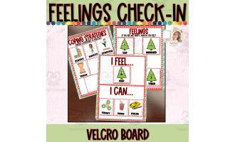 Preschool Feelings and Coping Skills, Feelings Check In Board by Teach ...