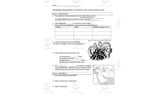 World History I SOL Review Packet by Teach Simple