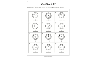 Match the Time Units Worksheet by Teach Simple
