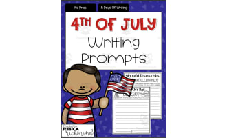 4th of July Research and Informative Writing by Teach Simple